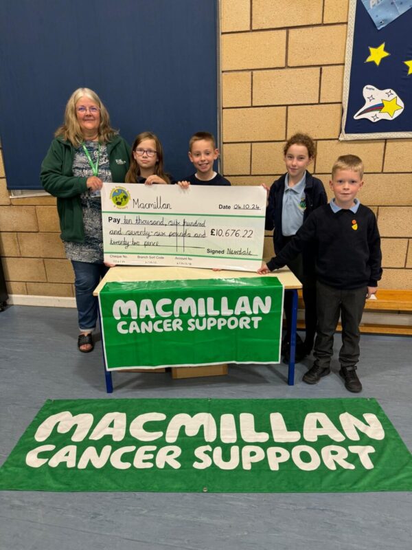 Macmillan Fundraising – Thank You 🌟🏆 – Newdale Primary and Nursery School